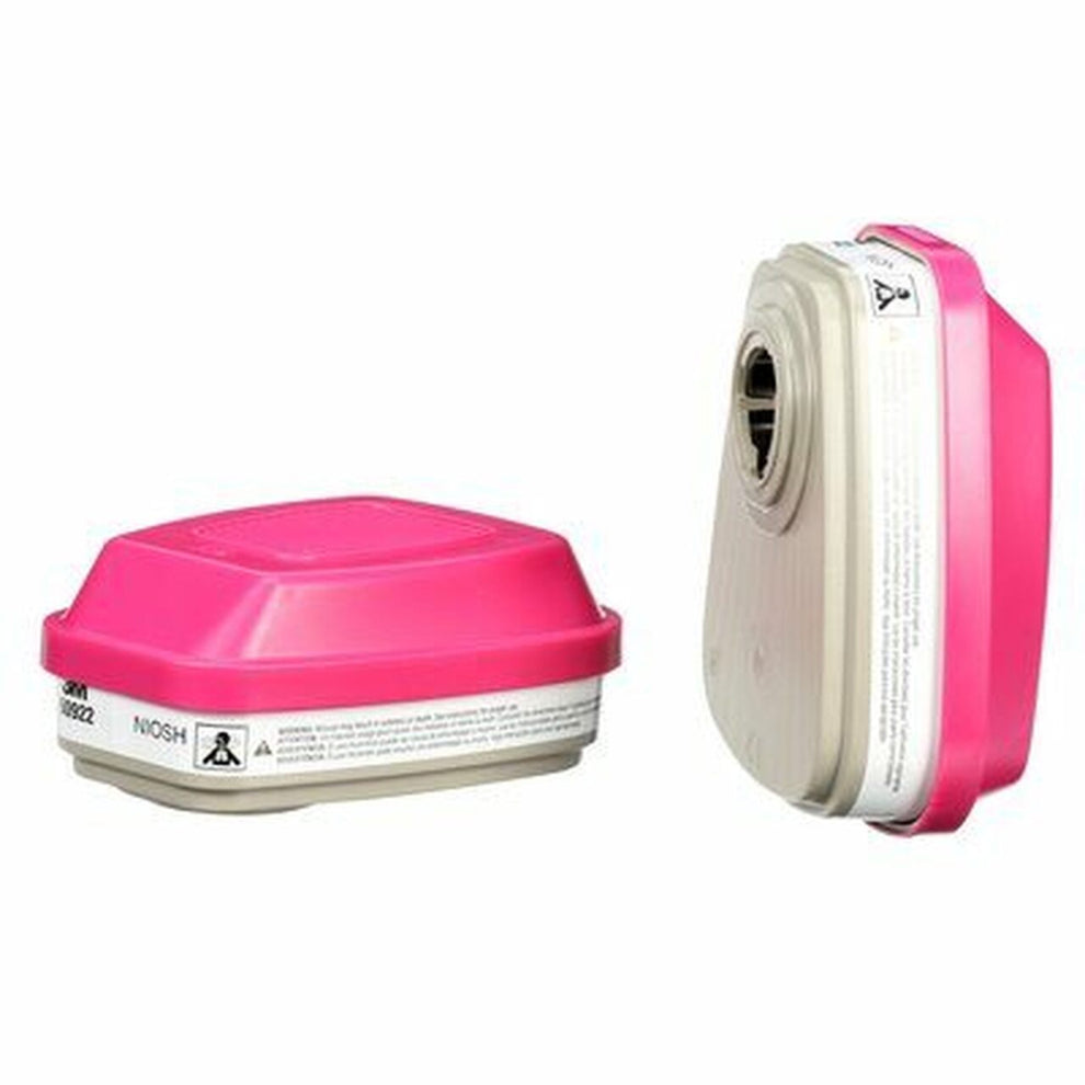 3M 60923 Acid Gas Cartridge/Filter Combo P100 (2/Pack) – SprayTech Services