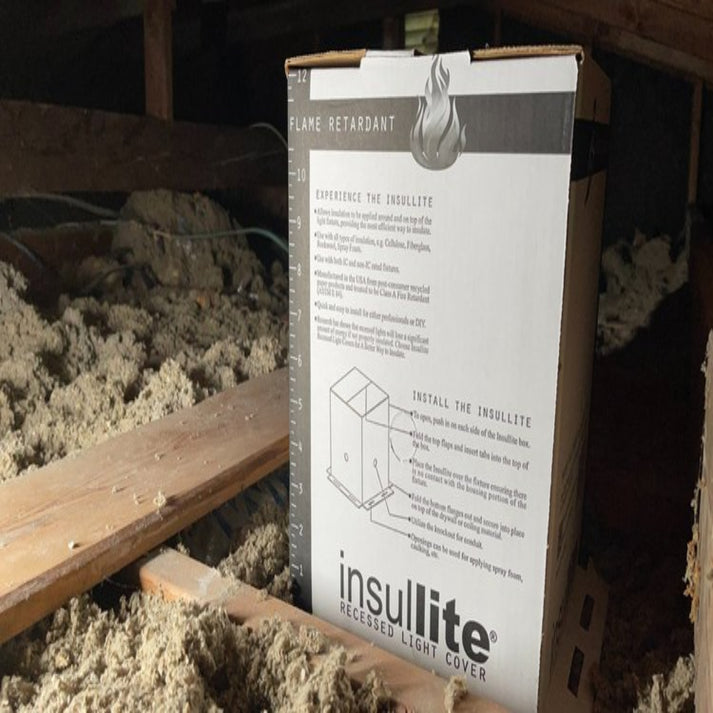Insul-Lite Recessed Light Covers – SprayTech Services