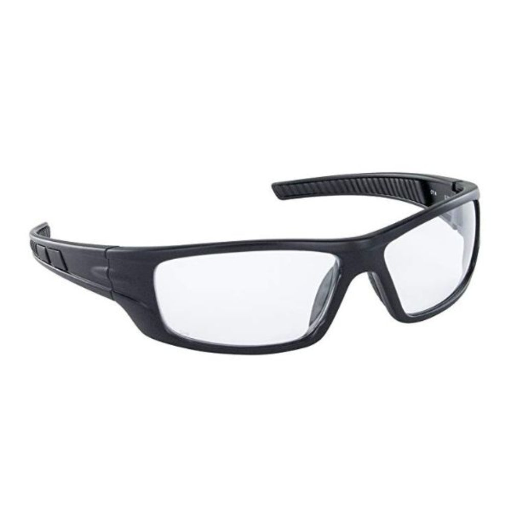 SAS Safety 5510-01 VX9 High-Impact Safety Glasses, Black Temple/Frame ...